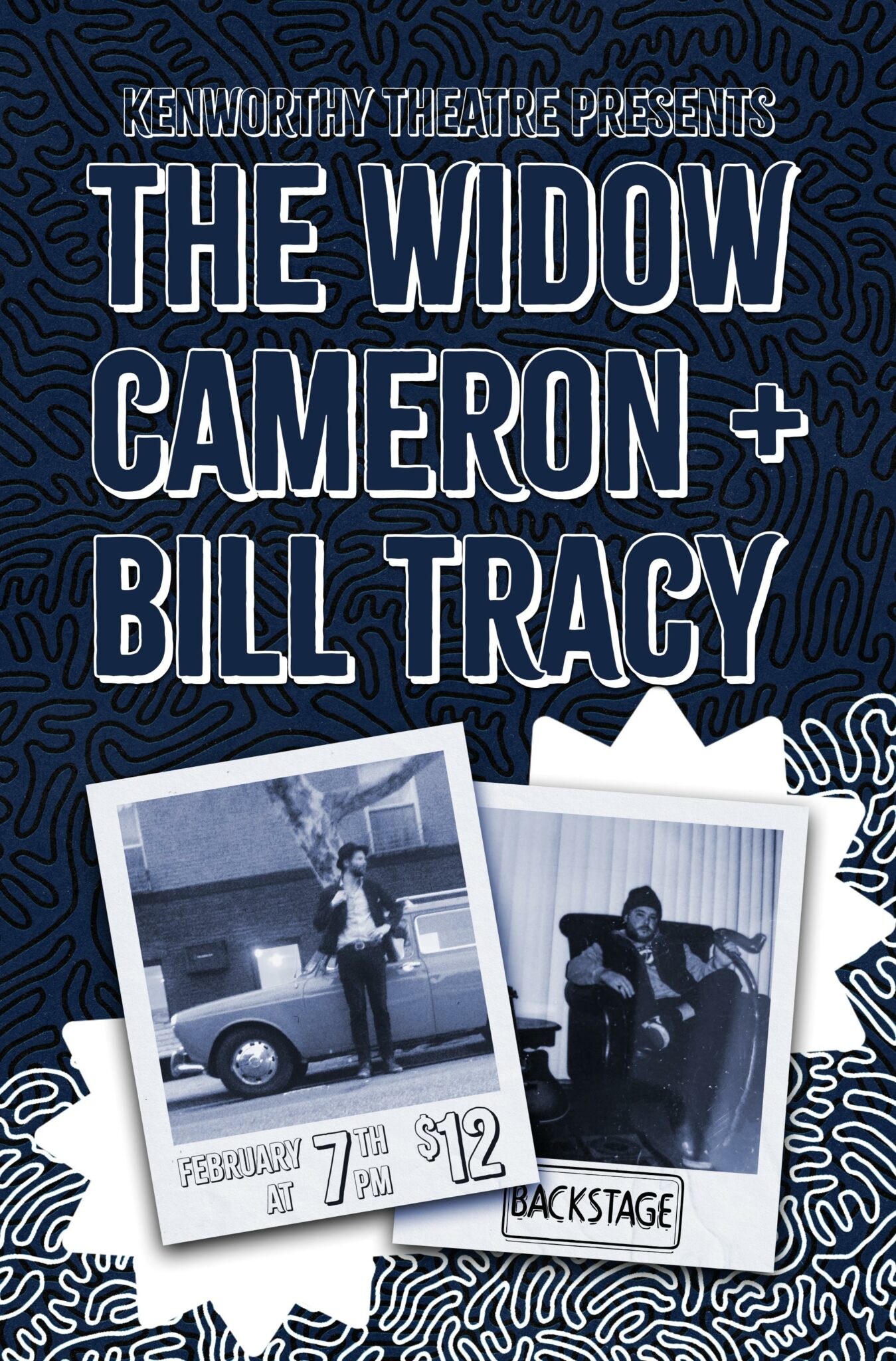 Backstage Music: The Widow Cameron + Bill Tracy