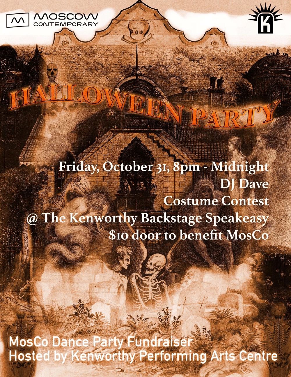 Moscow Contemporary: Halloween Party